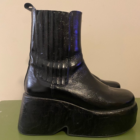 Free People | Shoes | Free People Disco Days Platform Boots | Poshmark